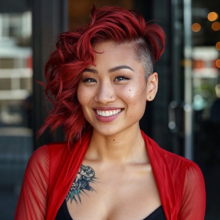 47 Dark Red Hair Color Ideas That Prove This Bold Shade Is The Ultimate ...