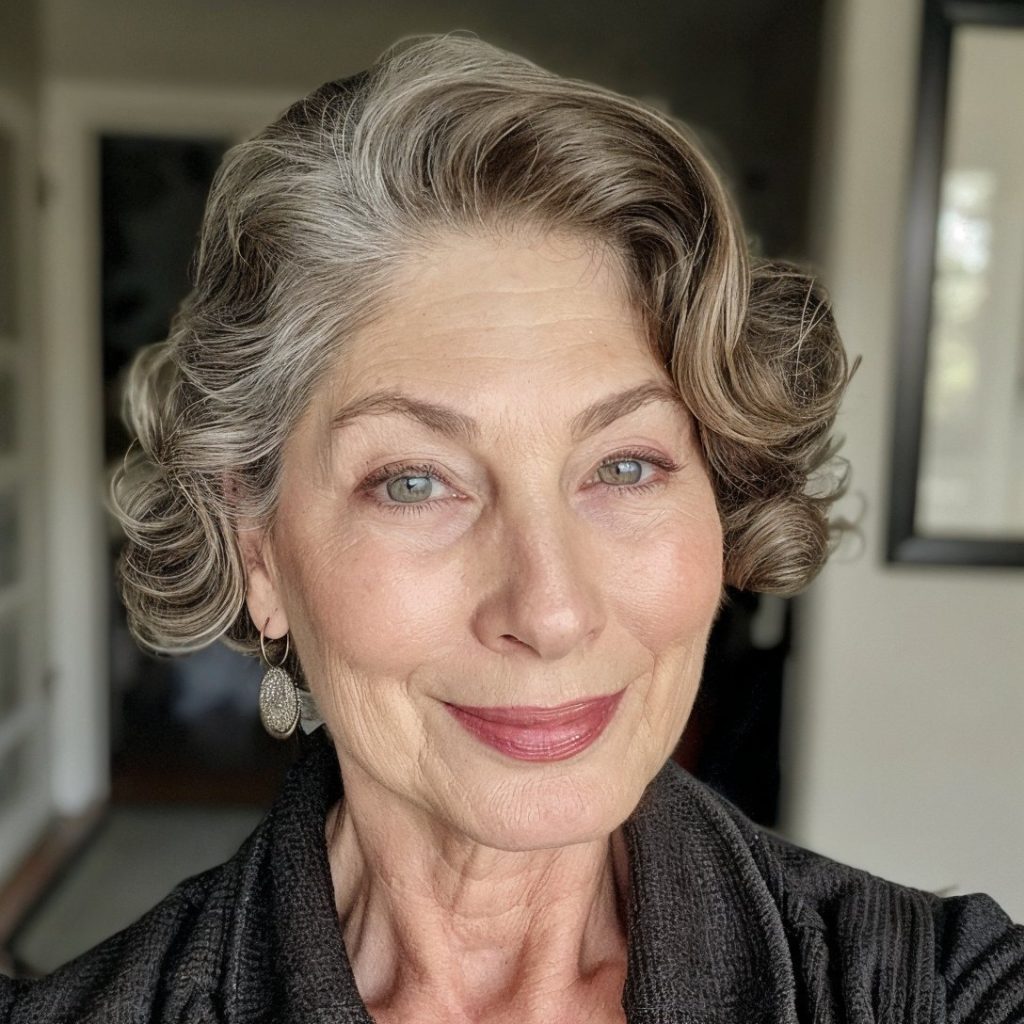 27 Curly Hairstyles That Will Inspire Women Over 60 To Embrace Their ...