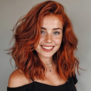 47 Dark Red Hair Color Ideas That Prove This Bold Shade Is The Ultimate ...