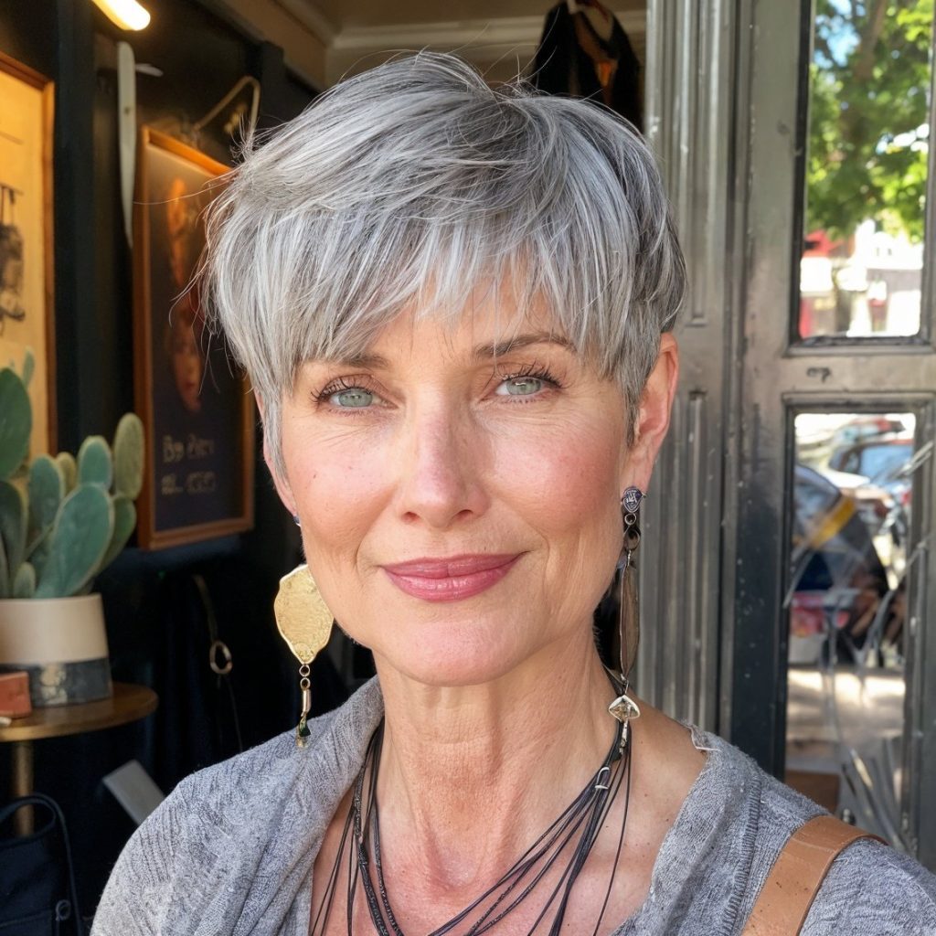 These 36 Full-Bodied Hairstyles Are Perfect For Women Over 60 With Thin ...