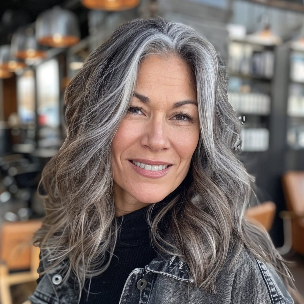 65 Ravishing Silver & White Highlight Ideas That Redefine Aging Gracefully