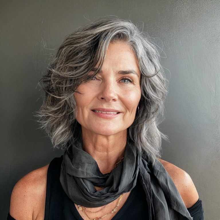 25 Stylish Older Women Prove the Modern Wedge Cut Is Timeless