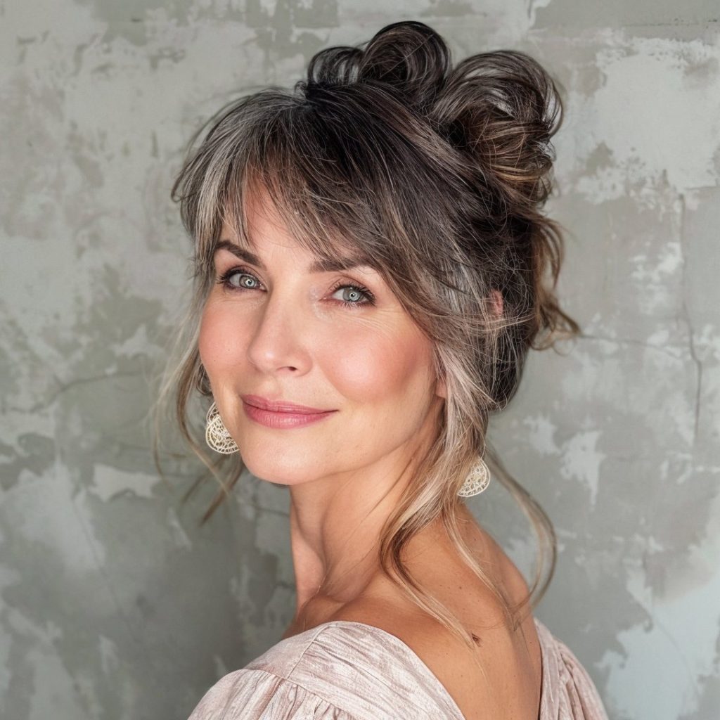 36 Hairstyles With Bangs That Make Ageless Beauty Easier Than Ever For ...