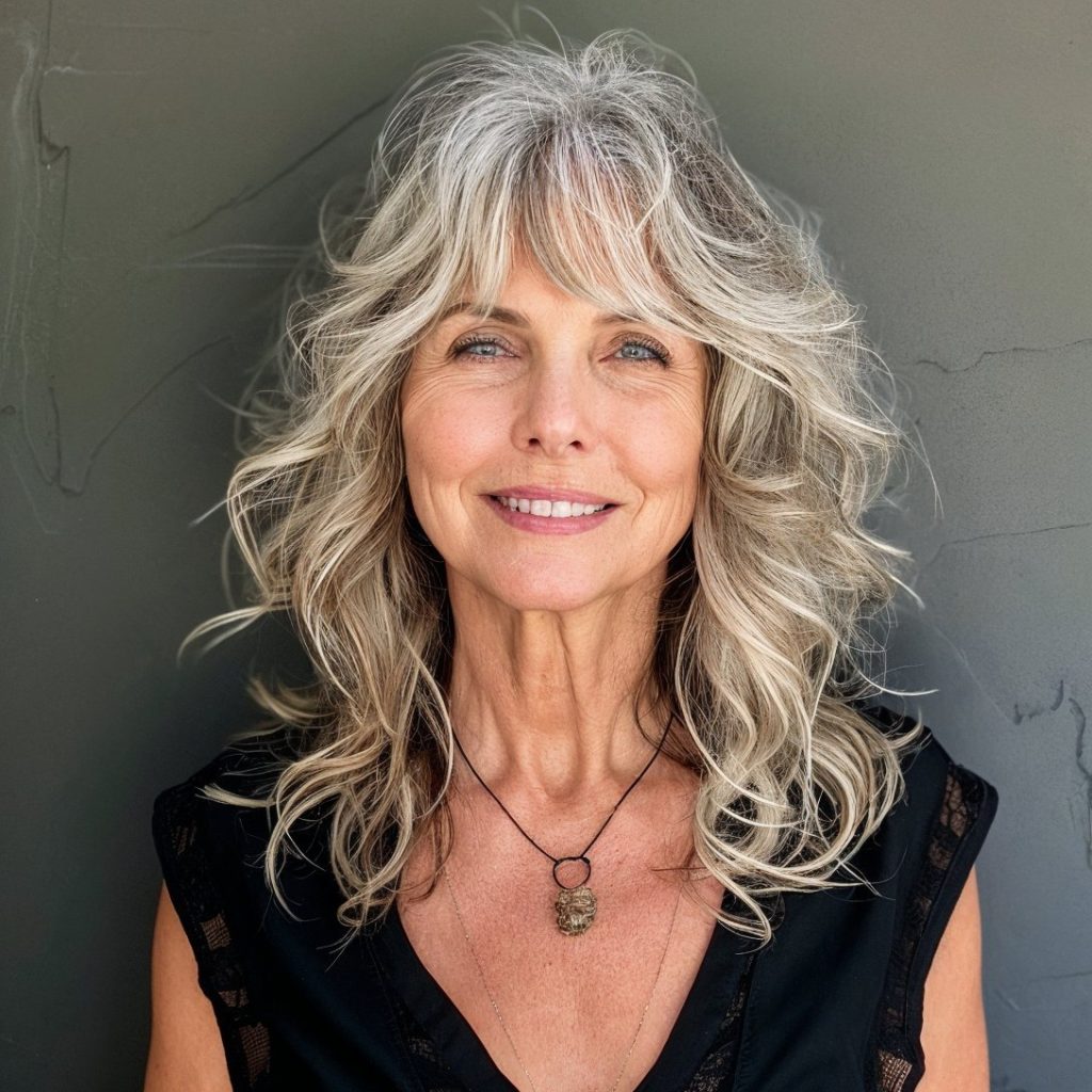 36 Hairstyles With Bangs That Make Ageless Beauty Easier Than Ever For ...