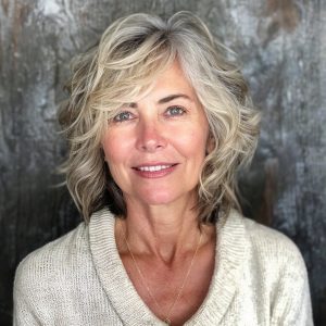 25 Stylish Older Women Prove the Modern Wedge Cut Is Timeless