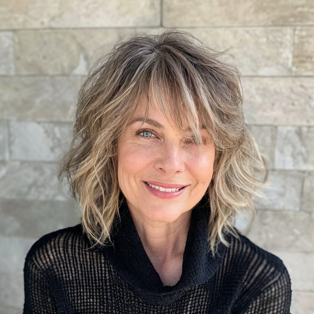 36 Hairstyles With Bangs That Make Ageless Beauty Easier Than Ever For ...