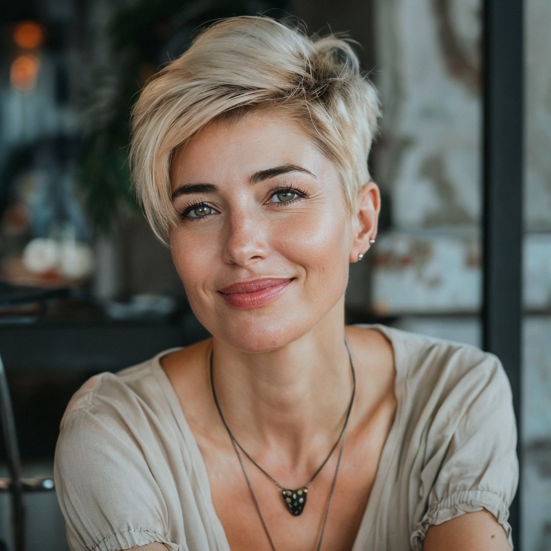 23 Short Haircuts That Prove Oval Faces Are Idea For Stunning Cropped ...