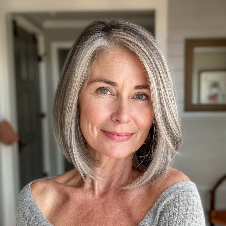 25 Stylish Older Women Prove the Modern Wedge Cut Is Timeless