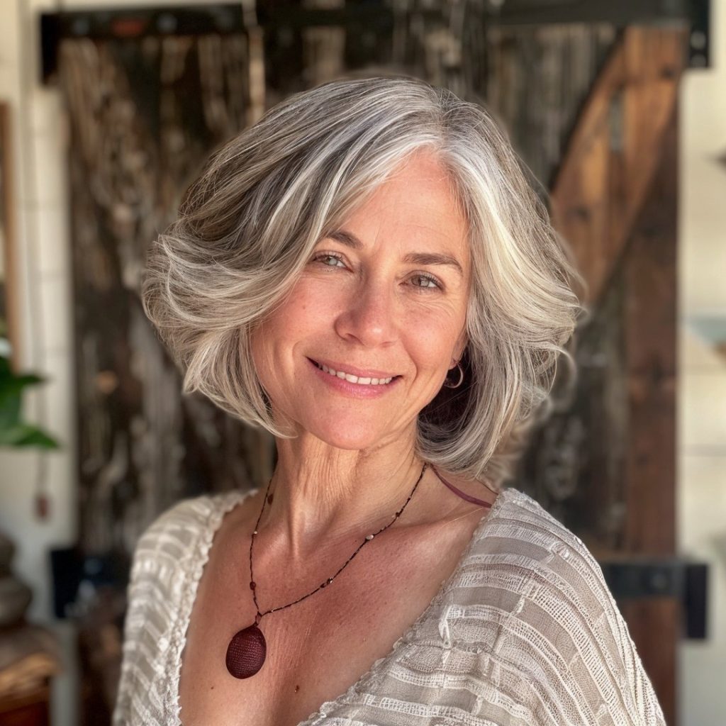 Women Over 60 With Fine Hair Are Raving About These 35 Wispy Bob Haircuts