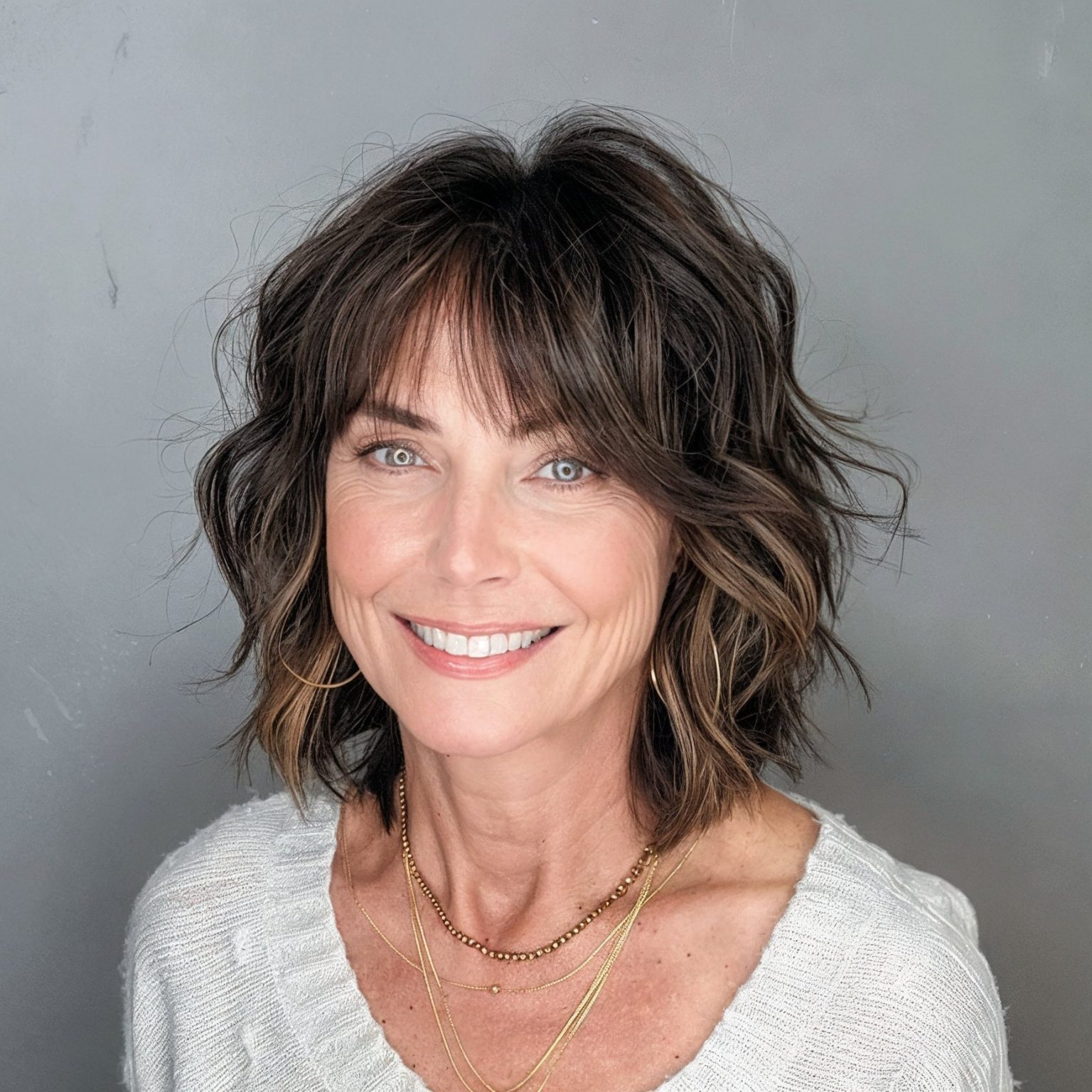 35 Layered Bob Haircuts For Women Over 50 That Will Have You Serving Looks