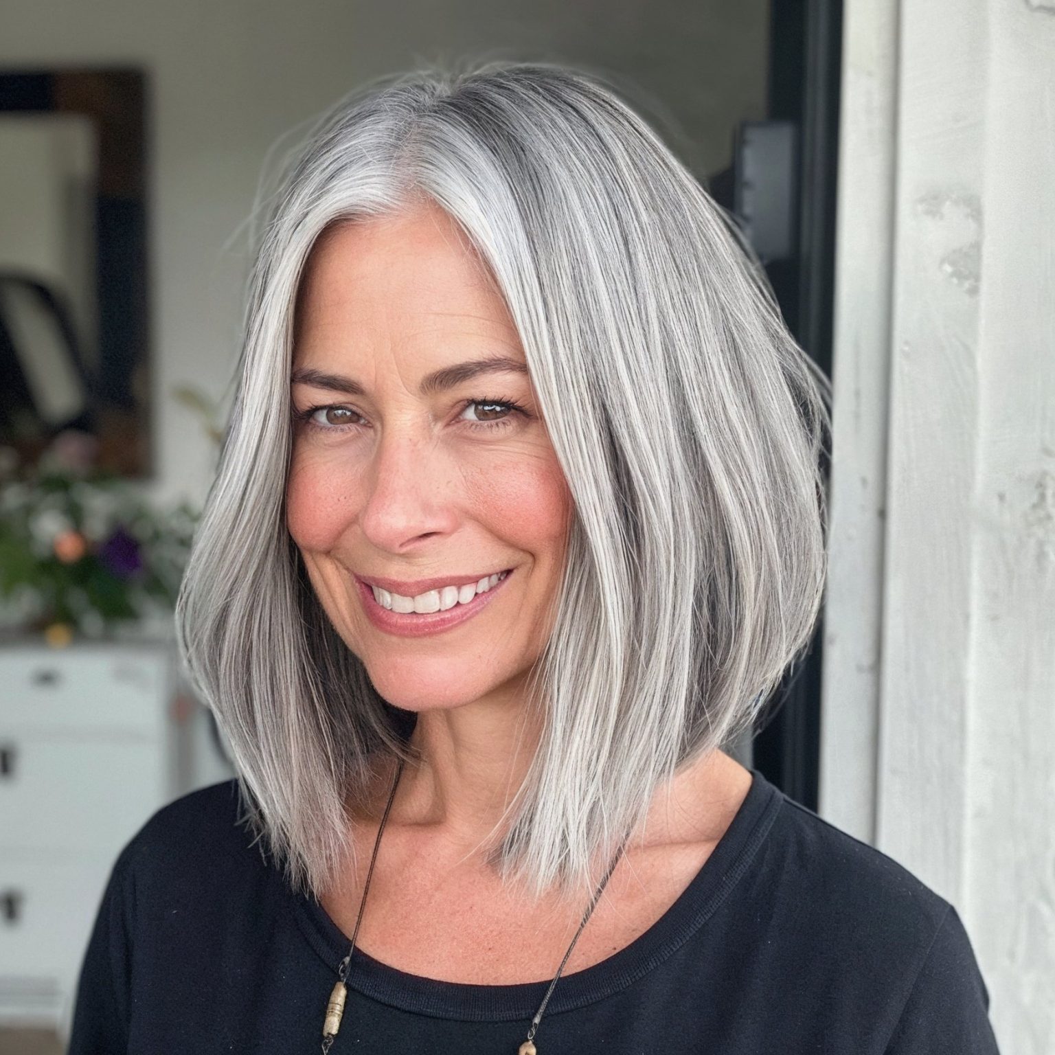 Age Has Never Look As Good As These 35 Gray Bob Hairstyles