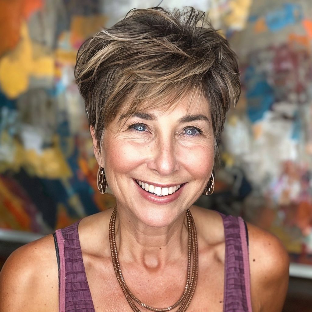 25 Stylish Older Women Prove the Modern Wedge Cut Is Timeless