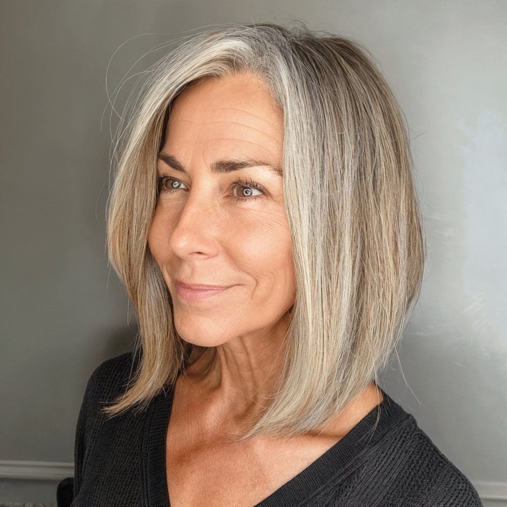 35 Layered Bob Haircuts For Women Over 50 That Will Have You Serving Looks