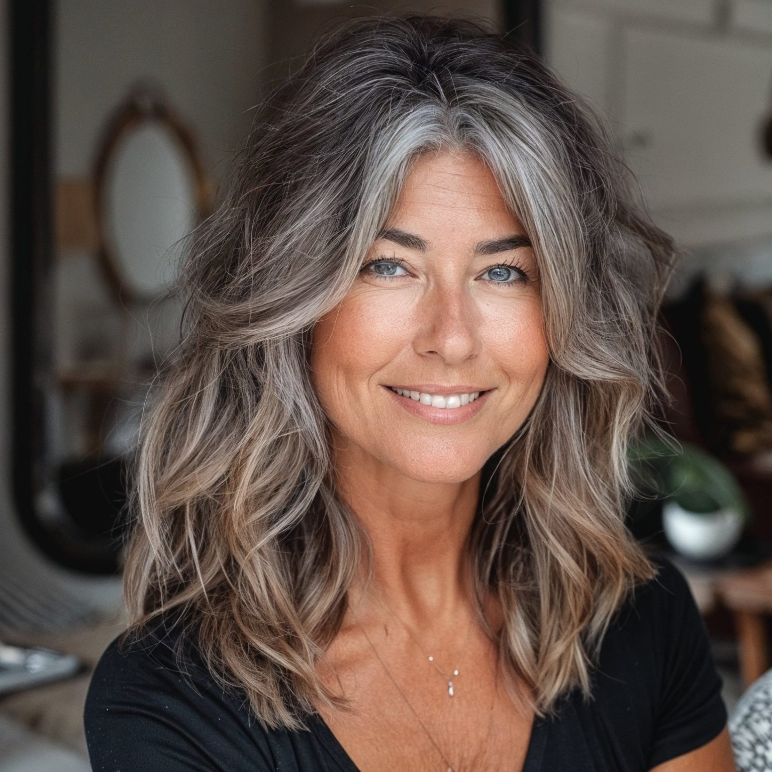 65 Ravishing Silver & White Highlight Ideas That Redefine Aging Gracefully