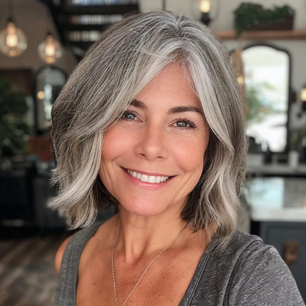 Age Has Never Look As Good As These 35 Gray Bob Hairstyles