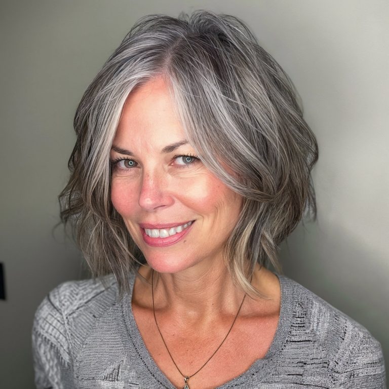 Age Has Never Look As Good As These 35 Gray Bob Hairstyles