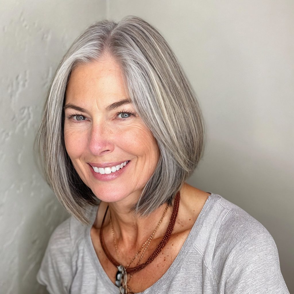Age Has Never Look As Good As These 35 Gray Bob Hairstyles