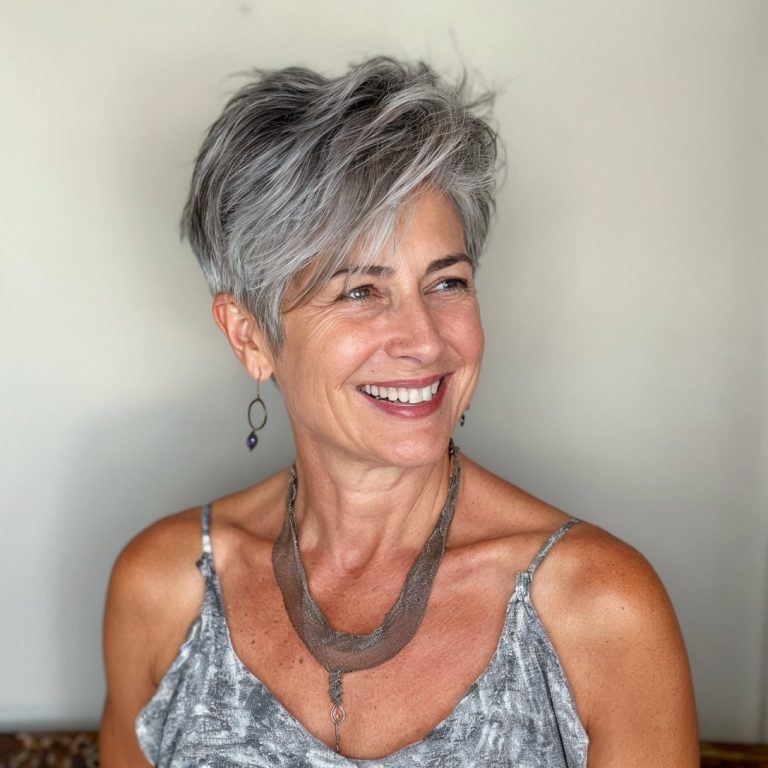 25 Stylish Older Women Prove the Modern Wedge Cut Is Timeless