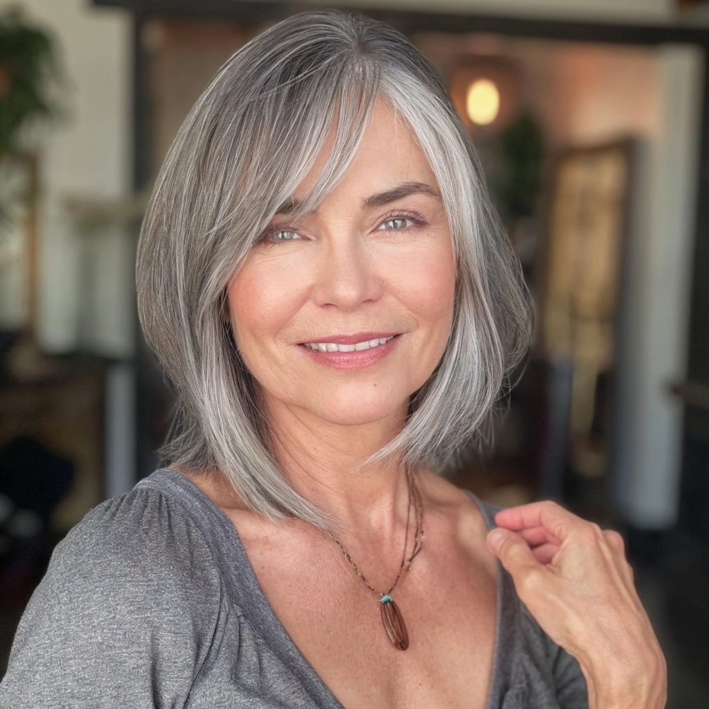 Age Has Never Look As Good As These 35 Gray Bob Hairstyles