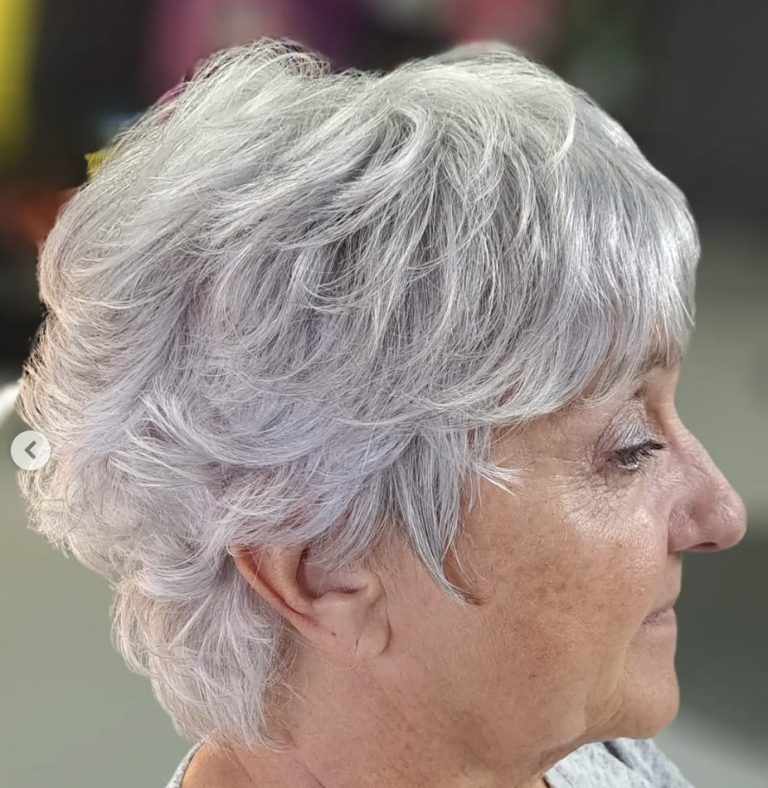 42 Most Popular Shaggy Pixies for Women Over 60