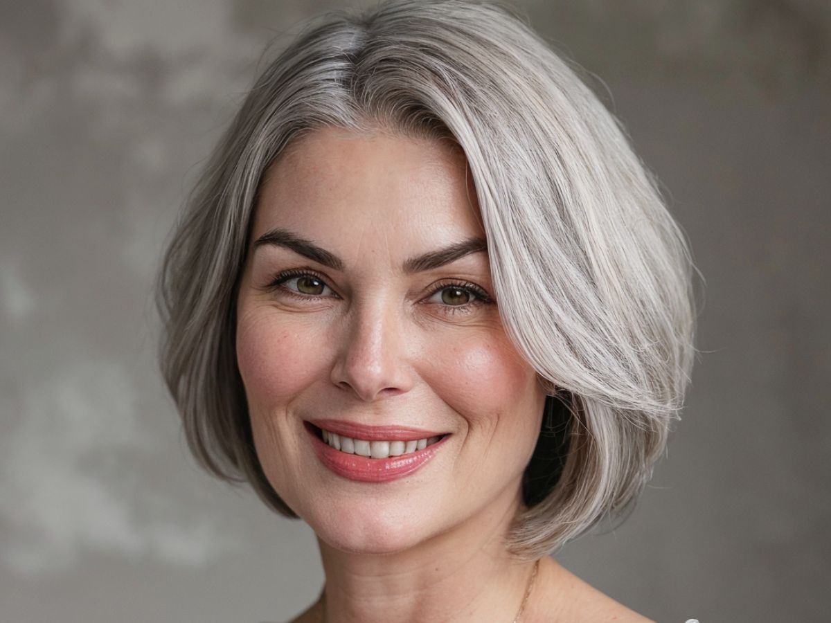 53 Gorgeous Wash & Wear Hairstyles for Women Over 50