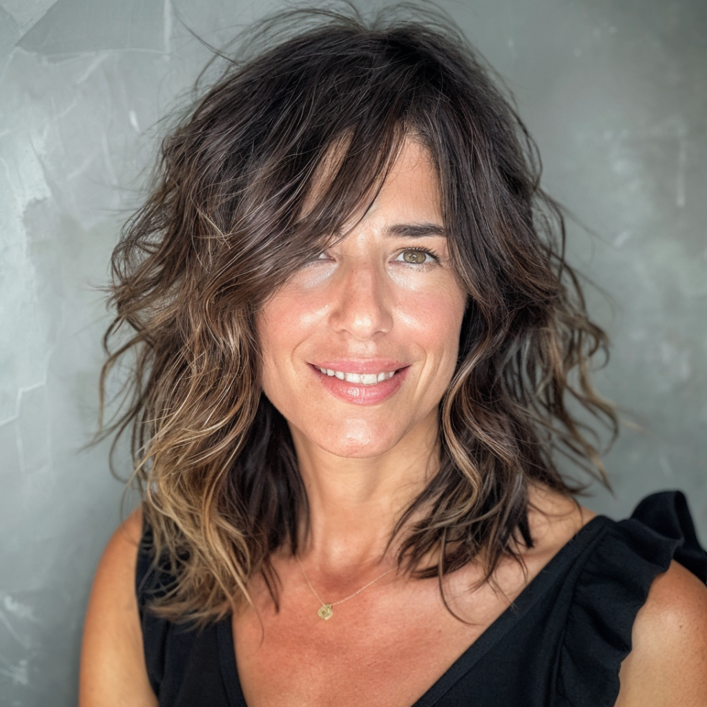 These 85 Medium-Length Haircuts Are The Secret To Taming Your Luscious ...