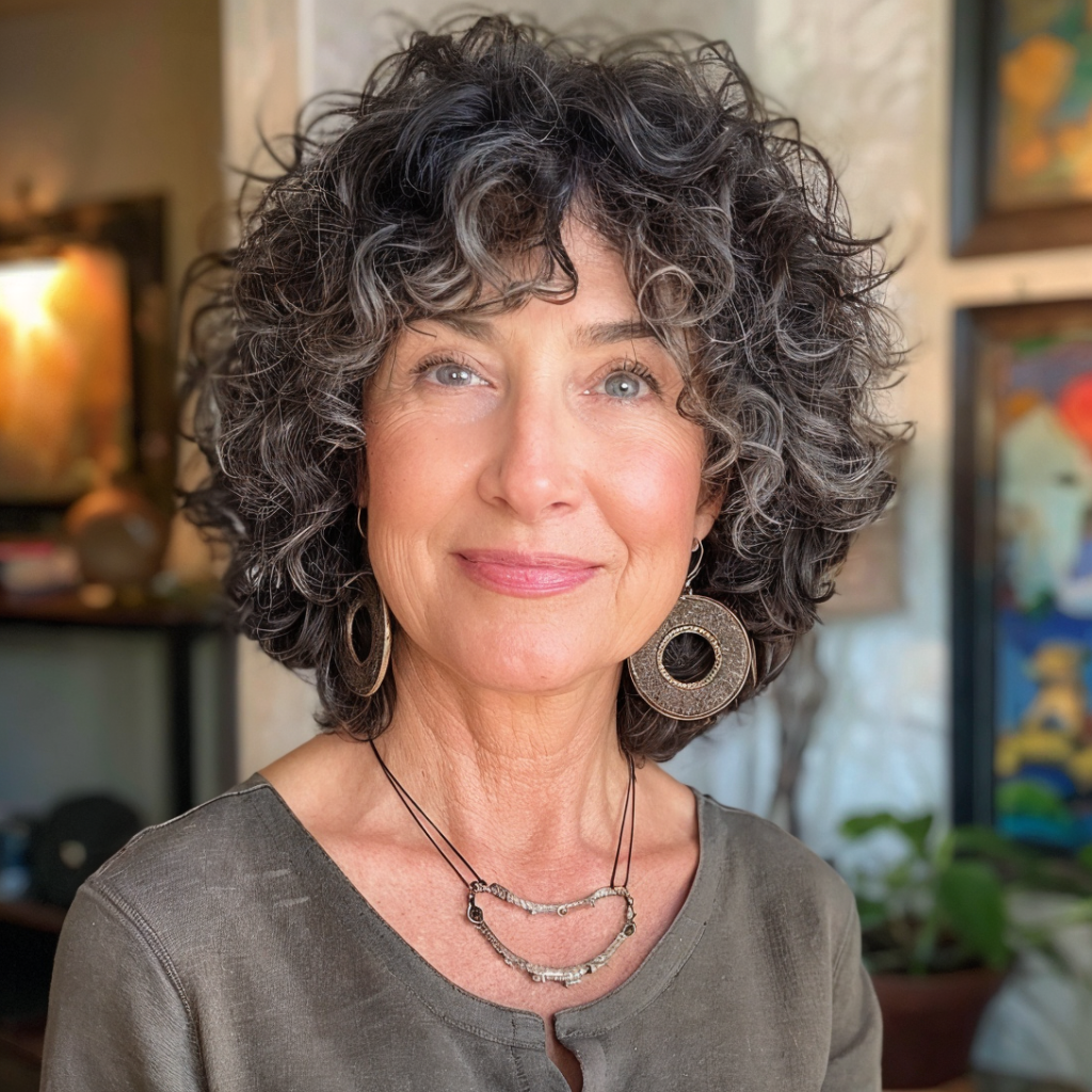 37 Curly Bob Hairstyles That Older Women Are Going Crazy Over Right Now