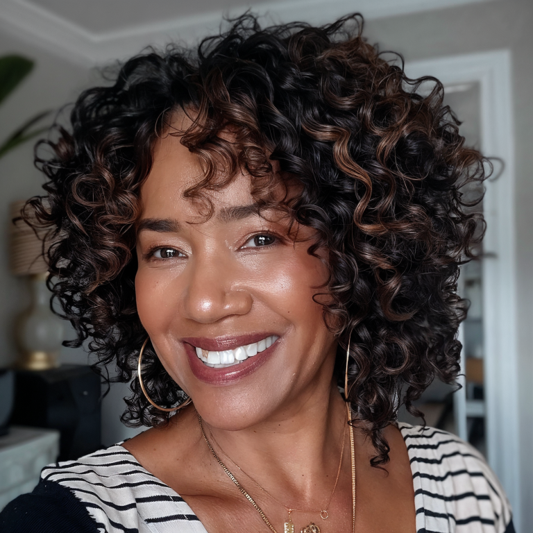 83 Stunning Shoulder-Length Hairstyles For Curly Hair