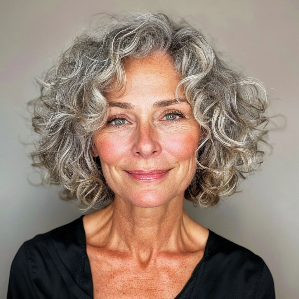 37 Curly Bob Hairstyles That Older Women Are Going Crazy Over Right Now