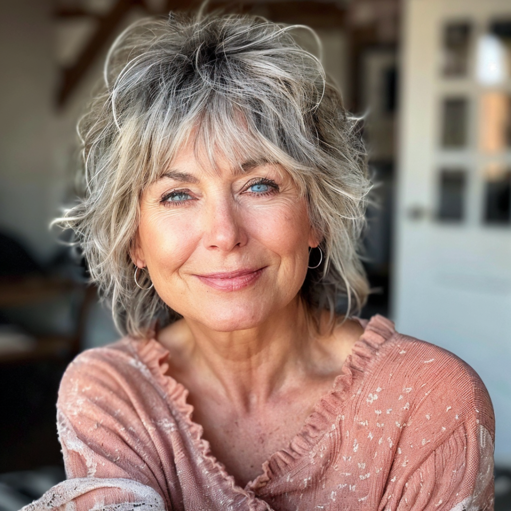 42 Most Popular Shaggy Pixies for Women Over 60