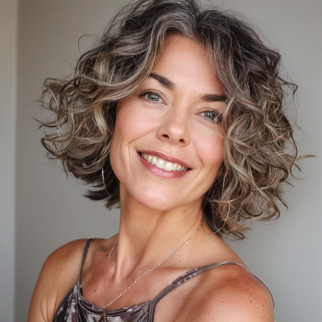 37 Curly Bob Hairstyles That Older Women Are Going Crazy Over Right Now