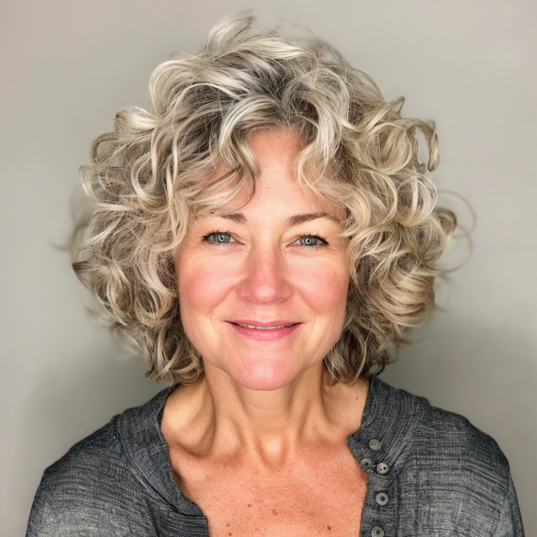 37 Curly Bob Hairstyles That Older Women Are Going Crazy Over Right Now