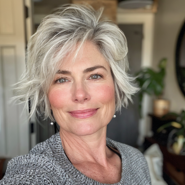 53 Gorgeous Wash & Wear Hairstyles for Women Over 50