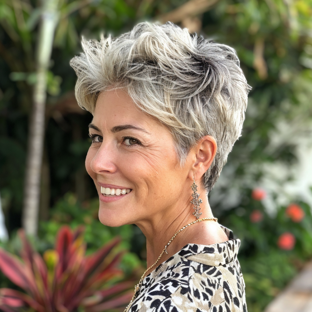 42 Most Popular Shaggy Pixies for Women Over 60