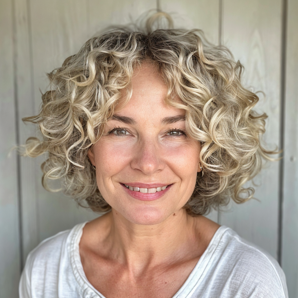 37 Curly Bob Hairstyles That Older Women Are Going Crazy Over Right Now