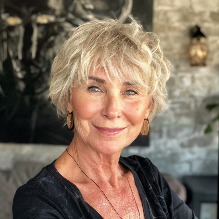 42 Most Popular Shaggy Pixies for Women Over 60