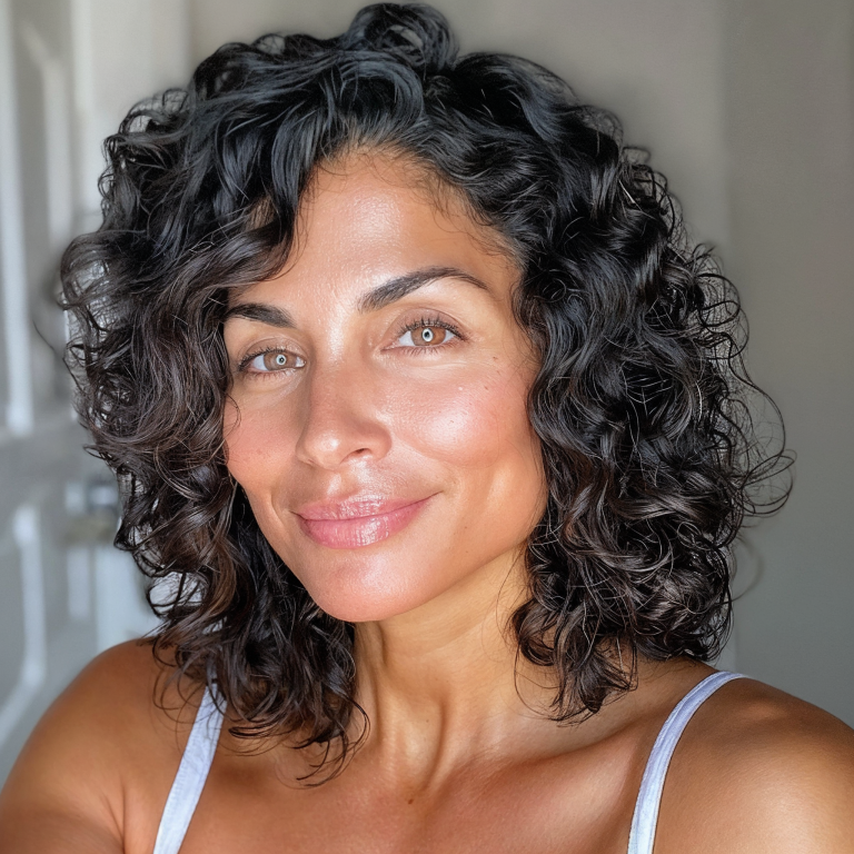 83 Stunning Shoulder-Length Hairstyles For Curly Hair