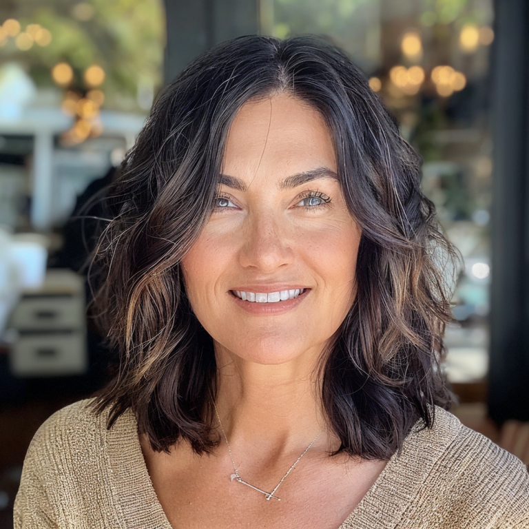 These 85 Medium-Length Haircuts Are The Secret To Taming Your Luscious ...