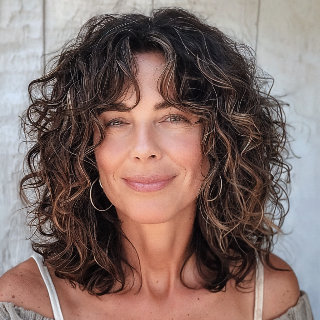 83 Stunning Shoulder-Length Hairstyles For Curly Hair