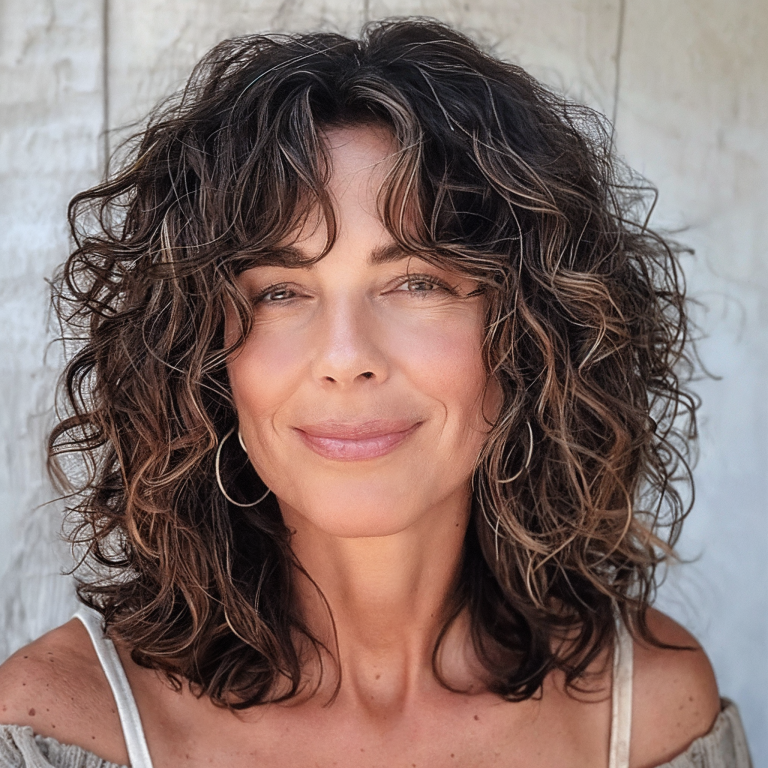 83 Stunning Shoulder-Length Hairstyles For Curly Hair