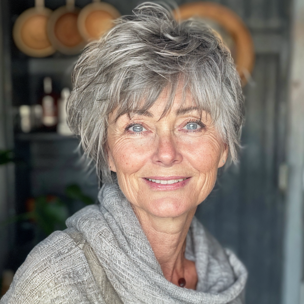 42 Most Popular Shaggy Pixies for Women Over 60
