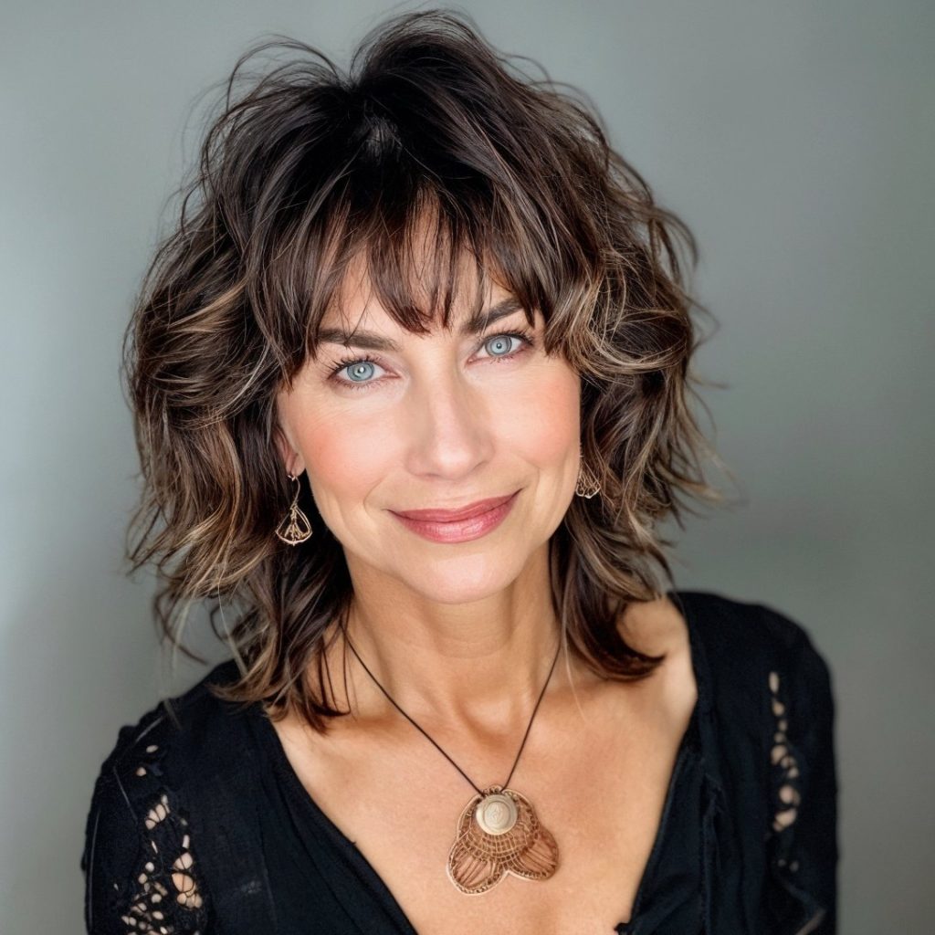 Women Over 50 Are Raving About These 50 Vibrant Shaggy Hairstyles