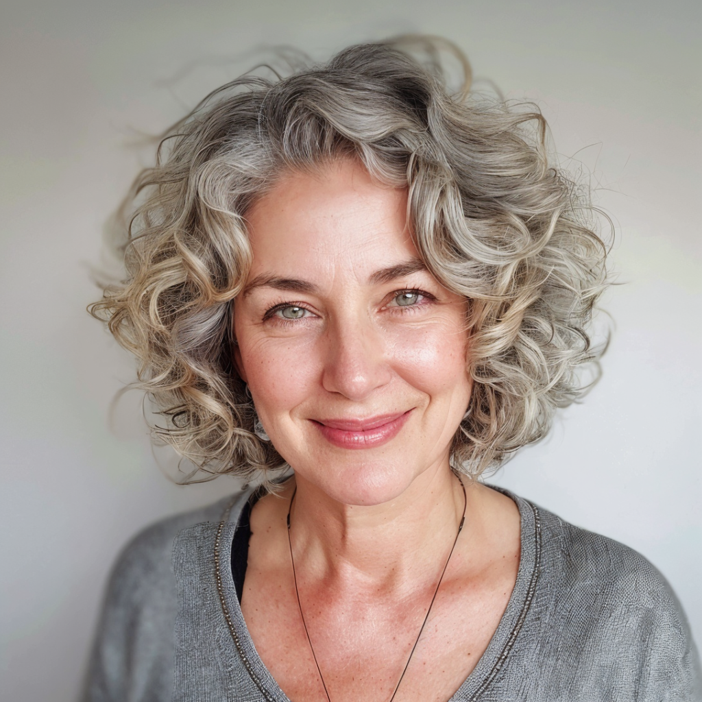 37 Curly Bob Hairstyles That Older Women Are Going Crazy Over Right Now