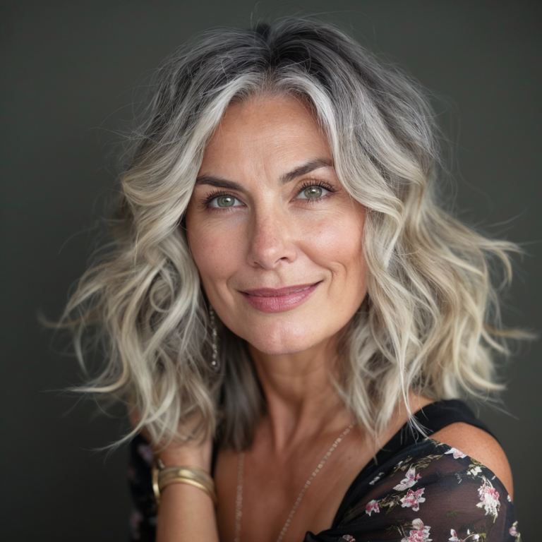 53 Gorgeous Wash & Wear Hairstyles for Women Over 50