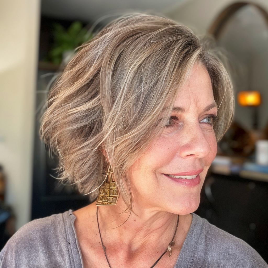 33 Angled Bob Hairstyles Women Over 50 Are Rocking With Confidence