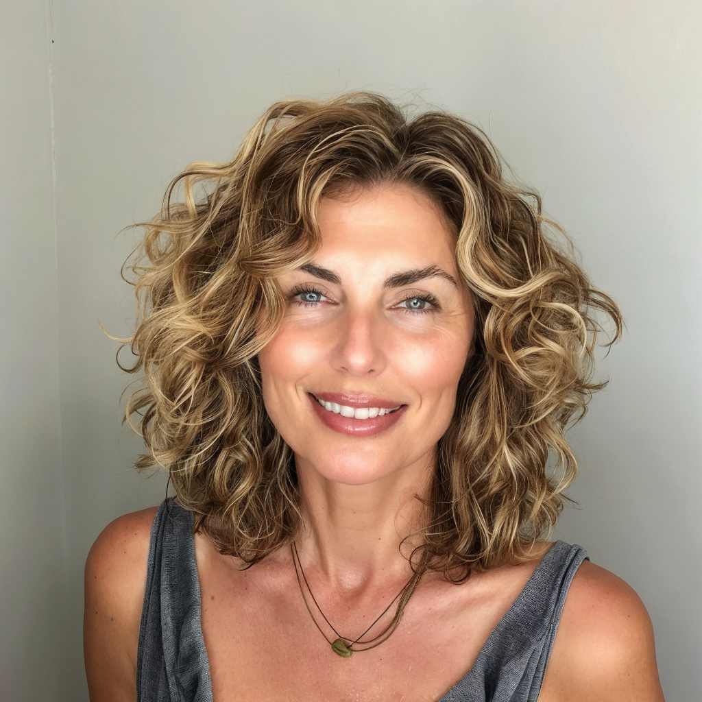 83 Stunning Shoulder-Length Hairstyles For Curly Hair