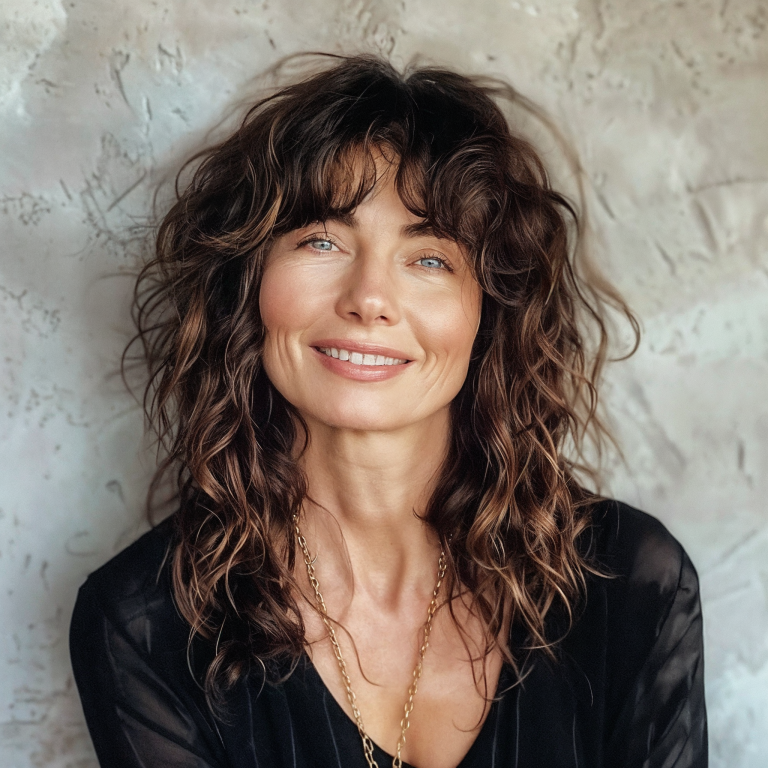 83 Stunning Shoulder-Length Hairstyles For Curly Hair