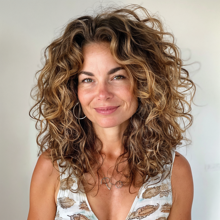 83 Stunning Shoulder-Length Hairstyles For Curly Hair
