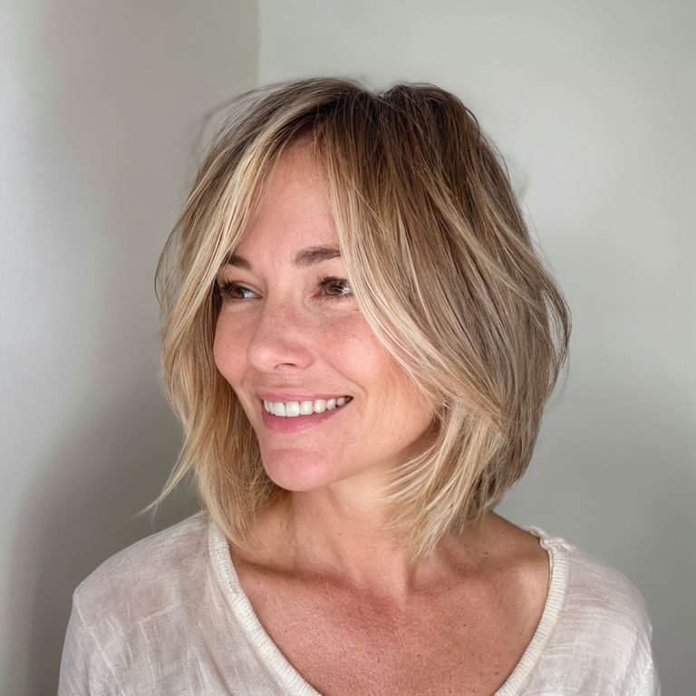 These 75 Medium Length Hairstyles Are The Secret To Making Thin Hair ...